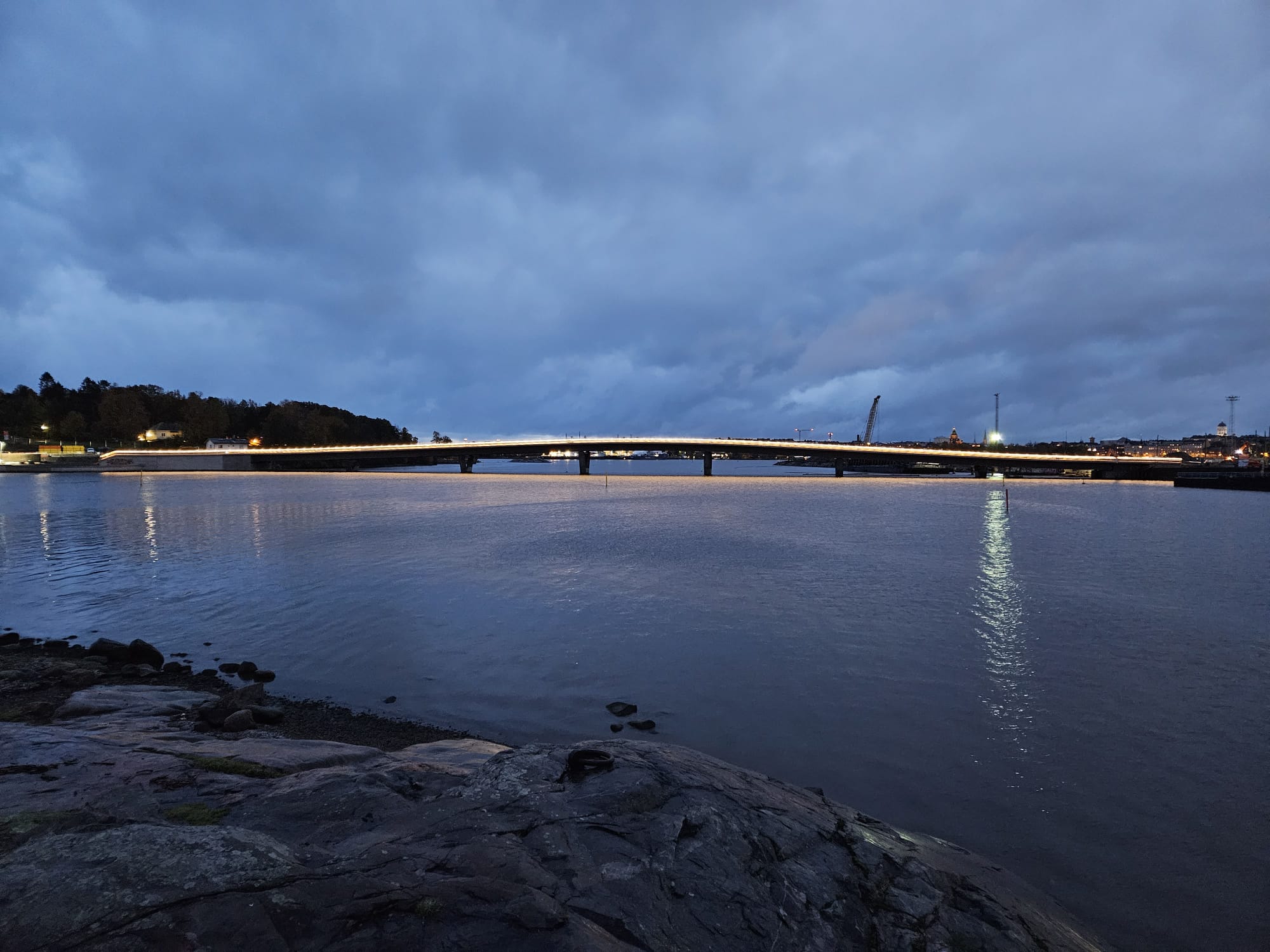 Finkensillan ali kulkeva väylä vielä työmaa-aluetta - Kruunusillat ...